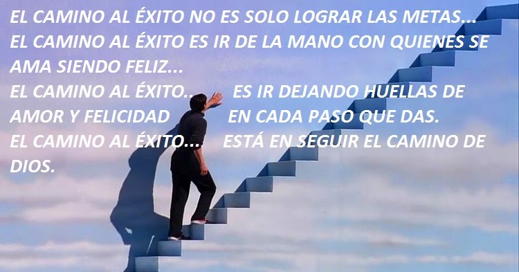 CONSEJOS AUTOAYUDA. MOTIVACIONES Y REFLEXIONES.: EL CAMINO AL ÉXITO NO ...