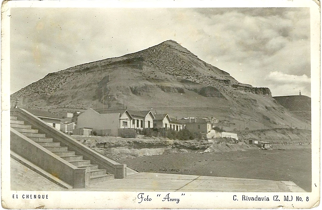 Fotos antiguas de Comodoro Rivadavia: Postal Foto Anny 008 - Cerro Chenque