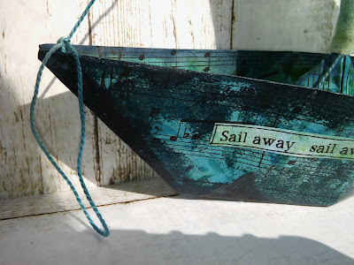 Paperwishesbyamanda: Paper Boat on a Caribbean Sea