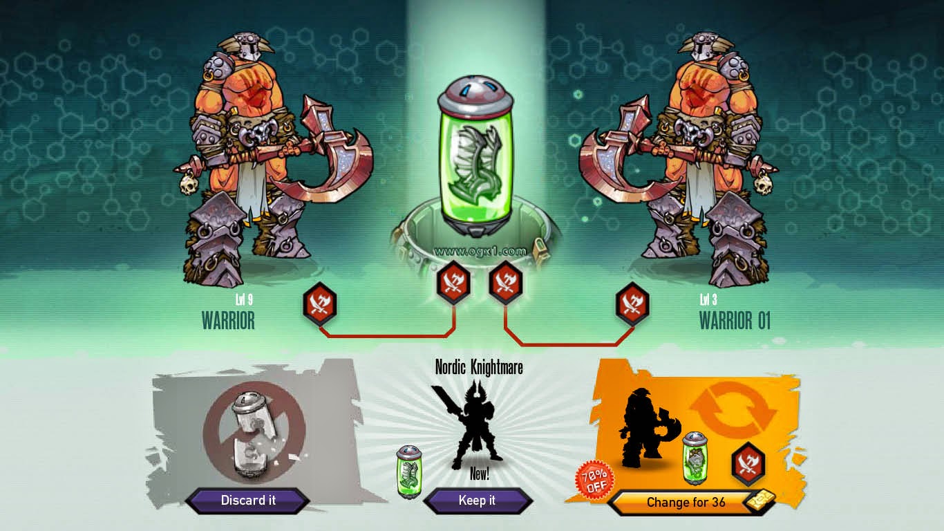 Nordic Knightmare - Mutants: Genetic Gladiators Cross Breed