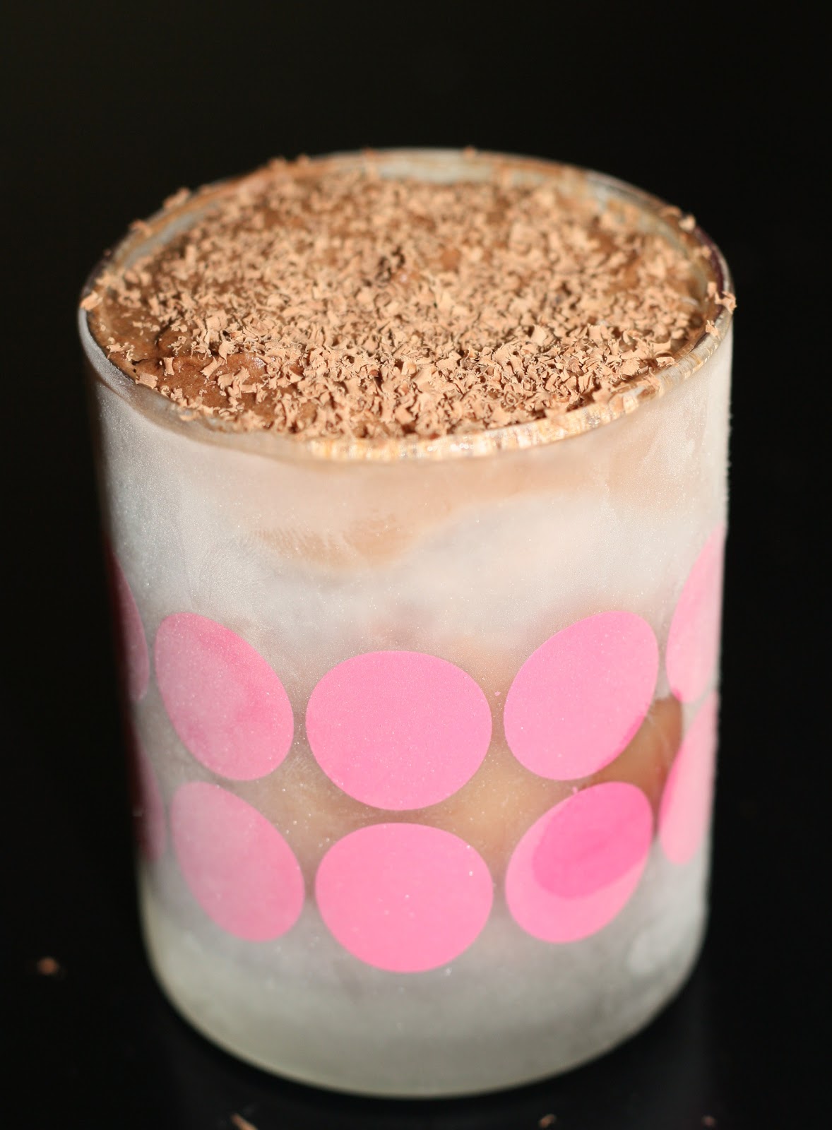 sunday sweets: frozen chocolate-mousse trifles