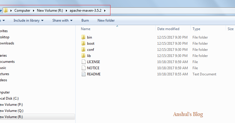 Anshuls Blog How To Install Maven On Windows 4 Stepswith Screenshots