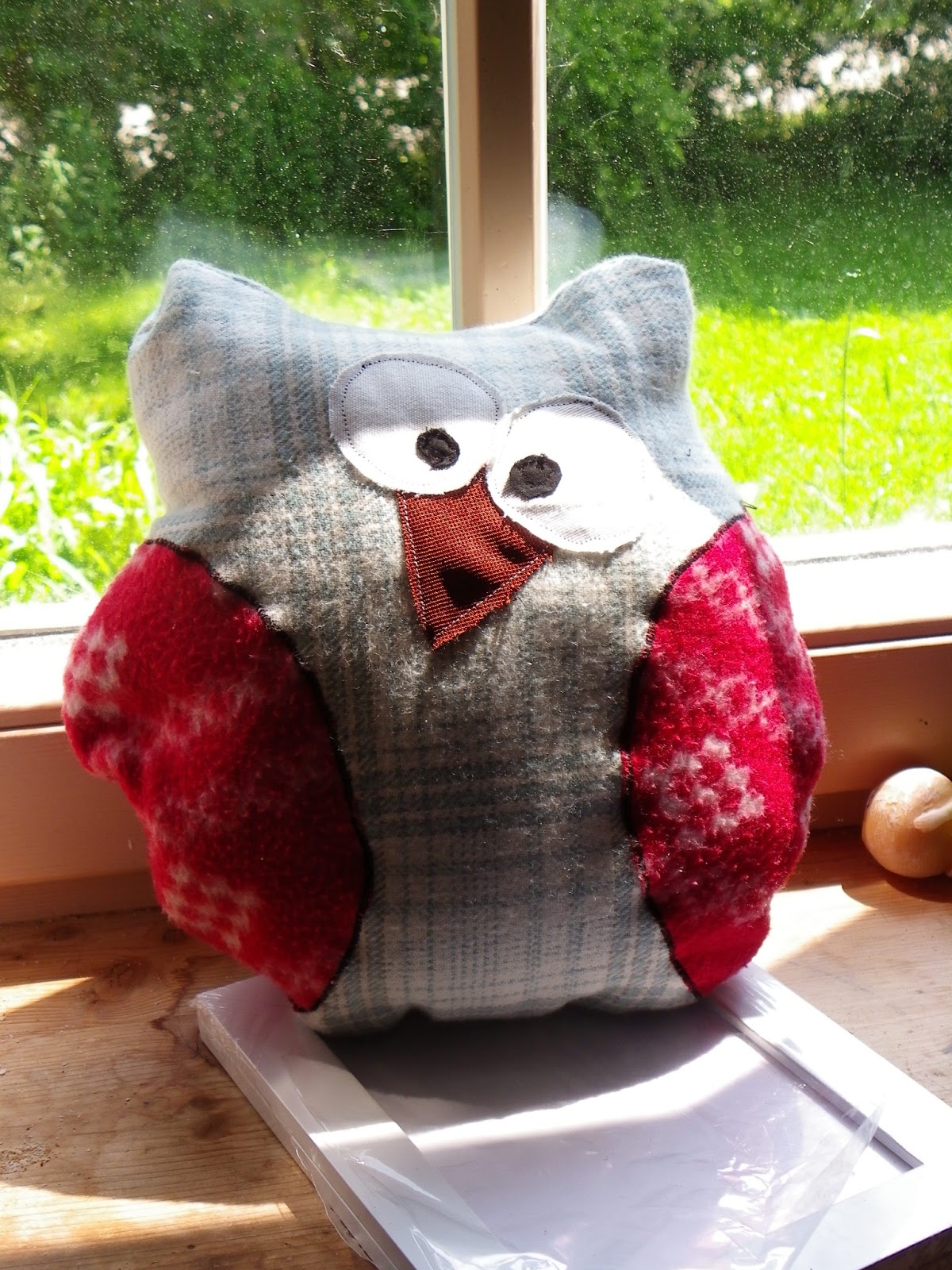 Monsterlabel: die Eule Emma