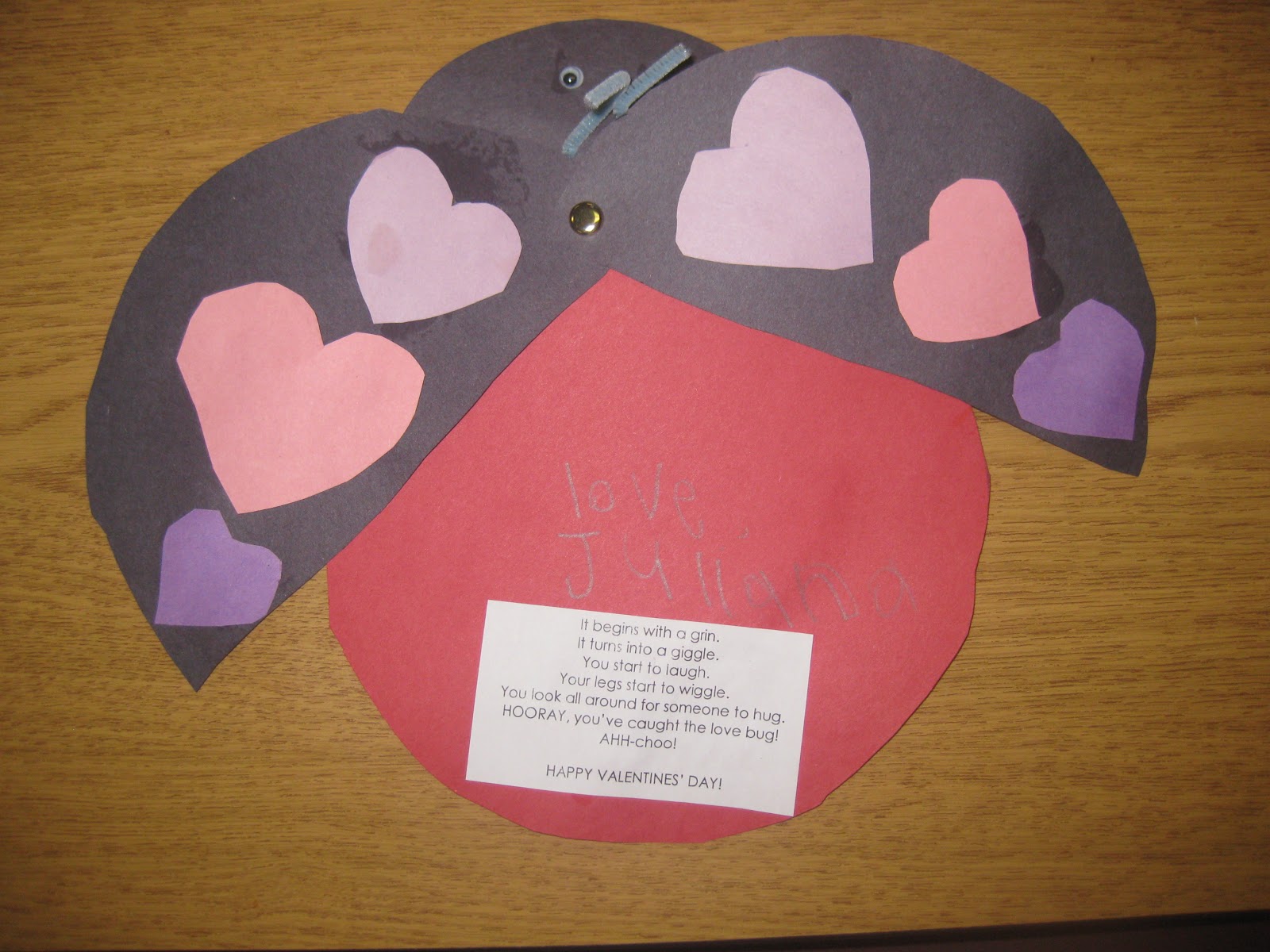 The Love Bug! | Mrs. Albanese's Kindergarten Class