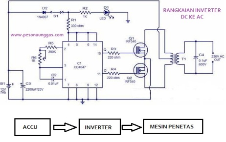 rangkaian elektronika: COntoh rangkaian