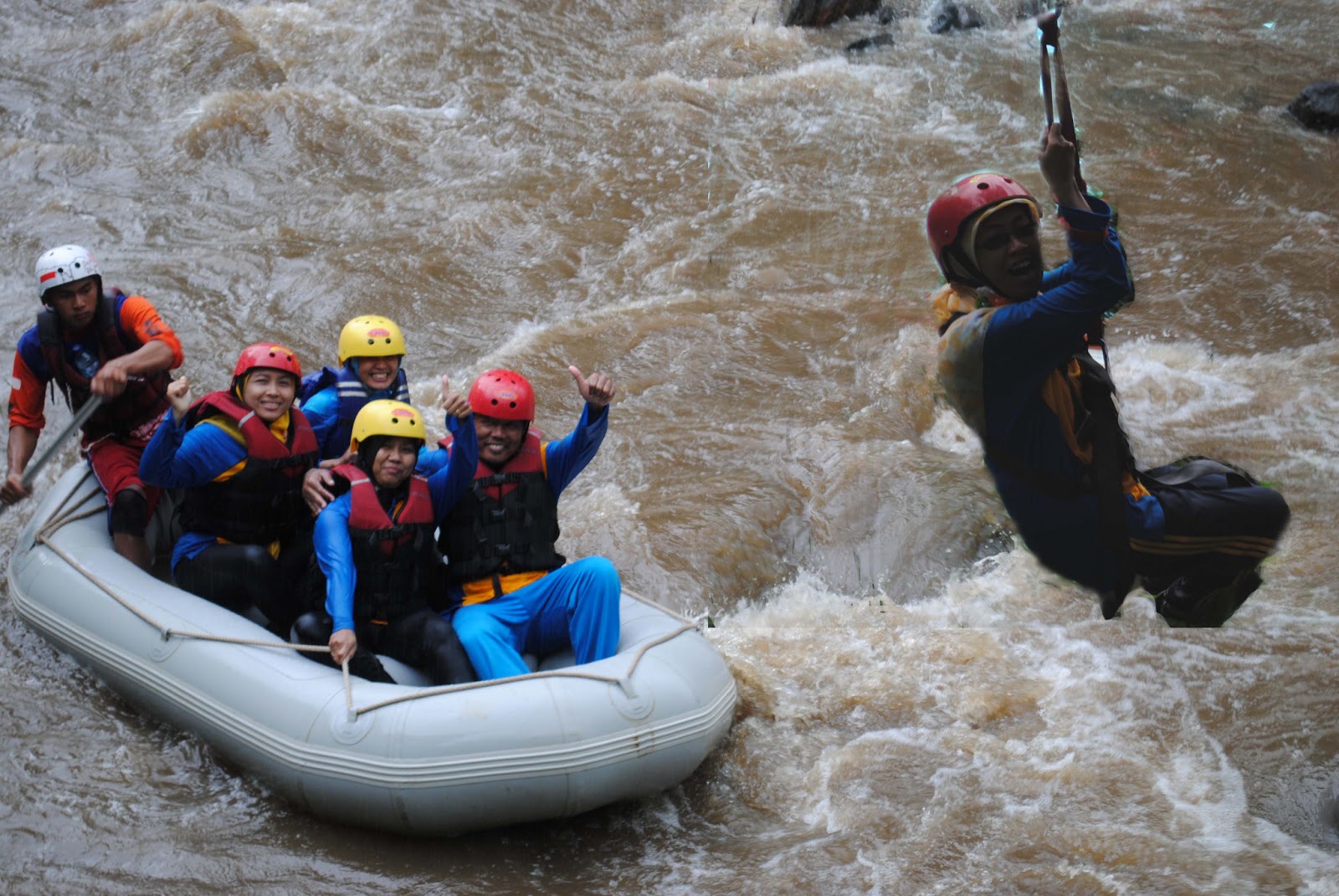KAMPUNG RAFTING PUJON MALANG ~ PUJON ADVENTURE LAND