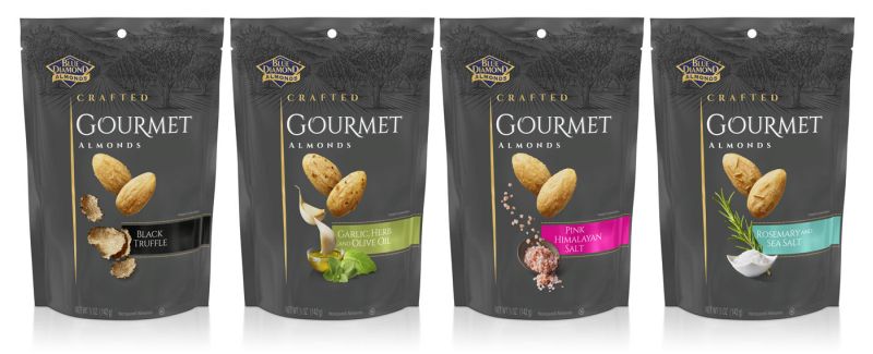 Blue Diamond Debuts New "Crafted Gourmet" Line of Almonds