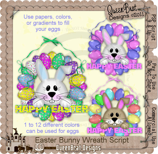 QueenBrat's Tag Tuts: New Easter & Spring PSP Scripts