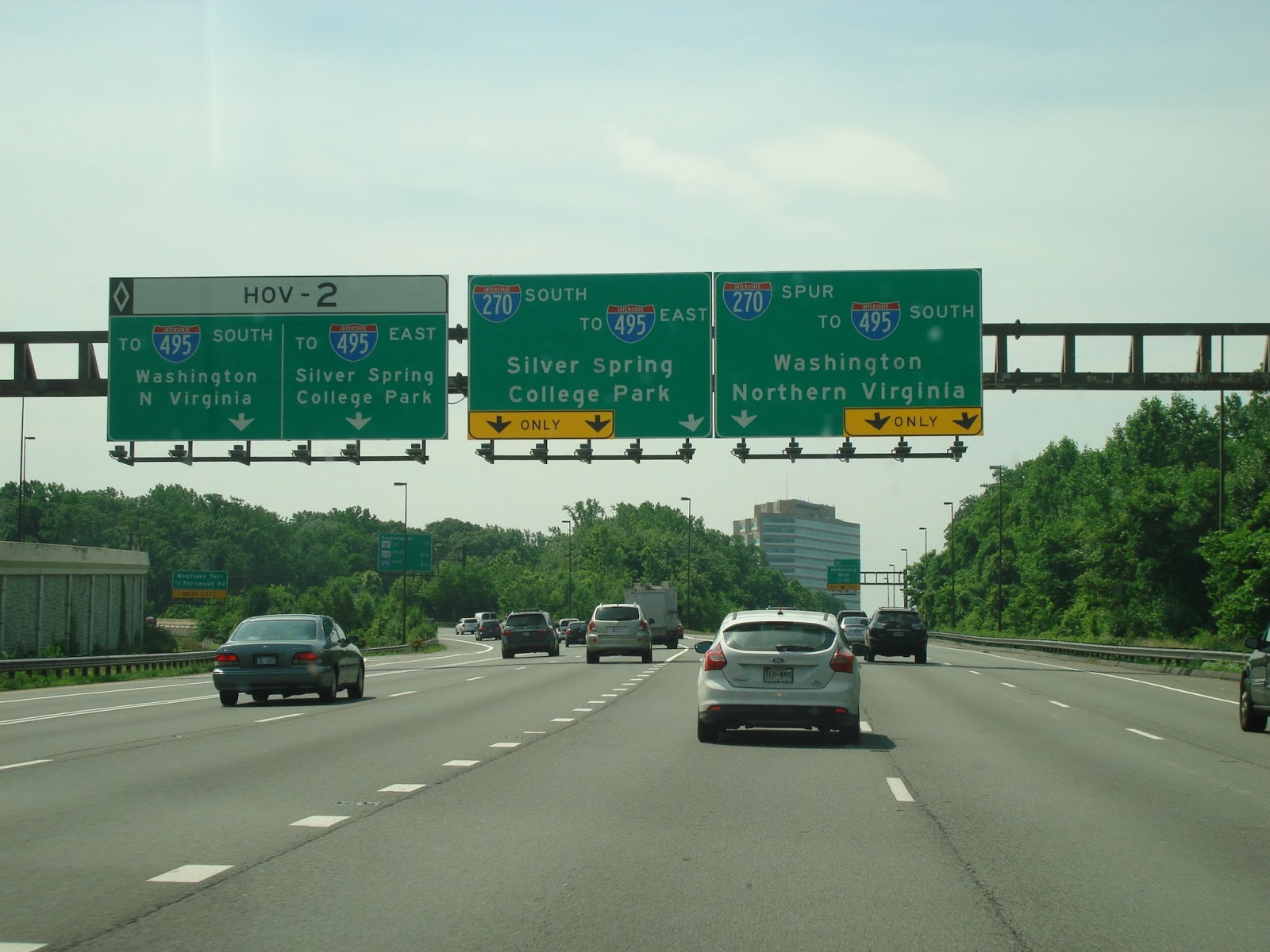 Luke's Signs: Interstate 270 & I-495/Capital Beltway - Maryland