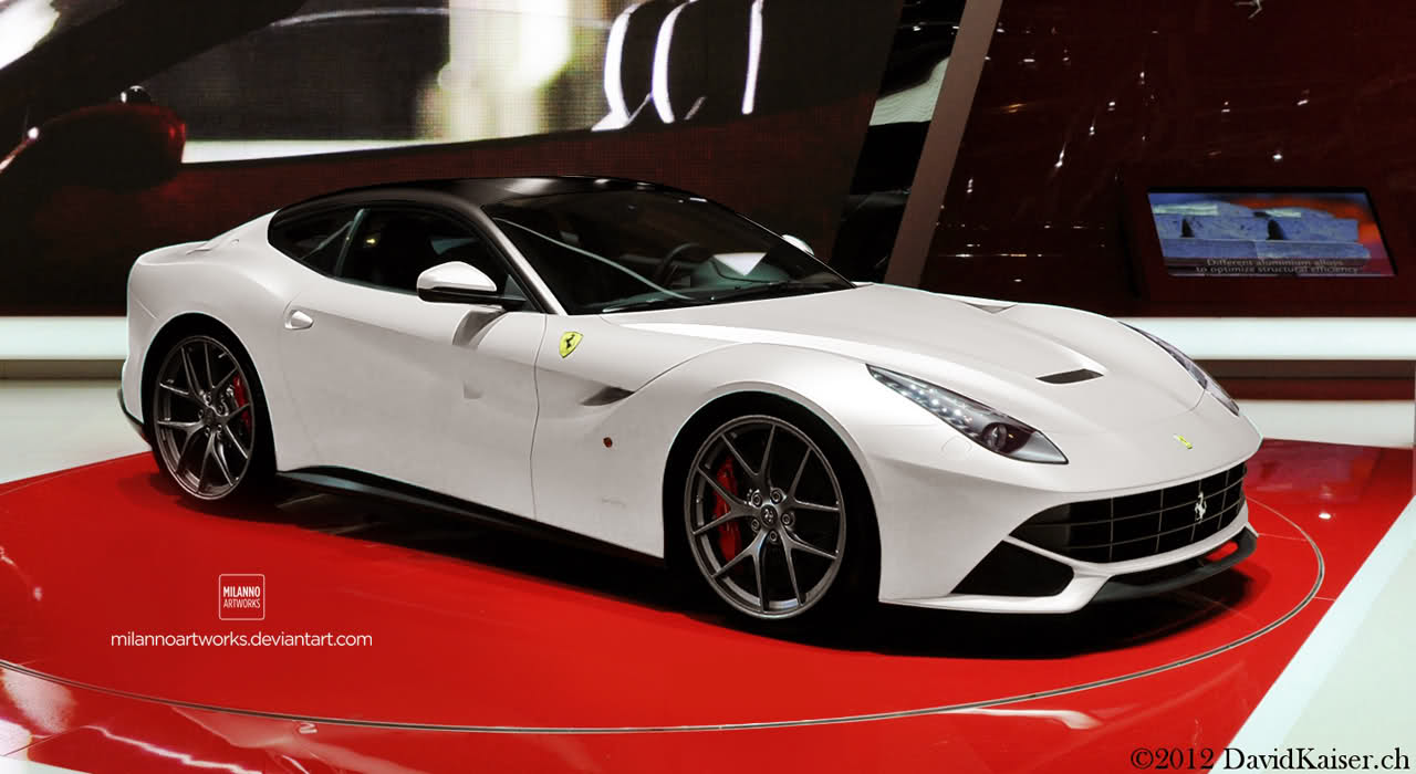 Ferrari f12 berlinetta white: ferrari f12 berlinetta white