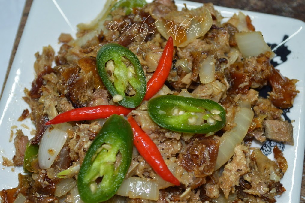 Sisig - Mely's kitchen