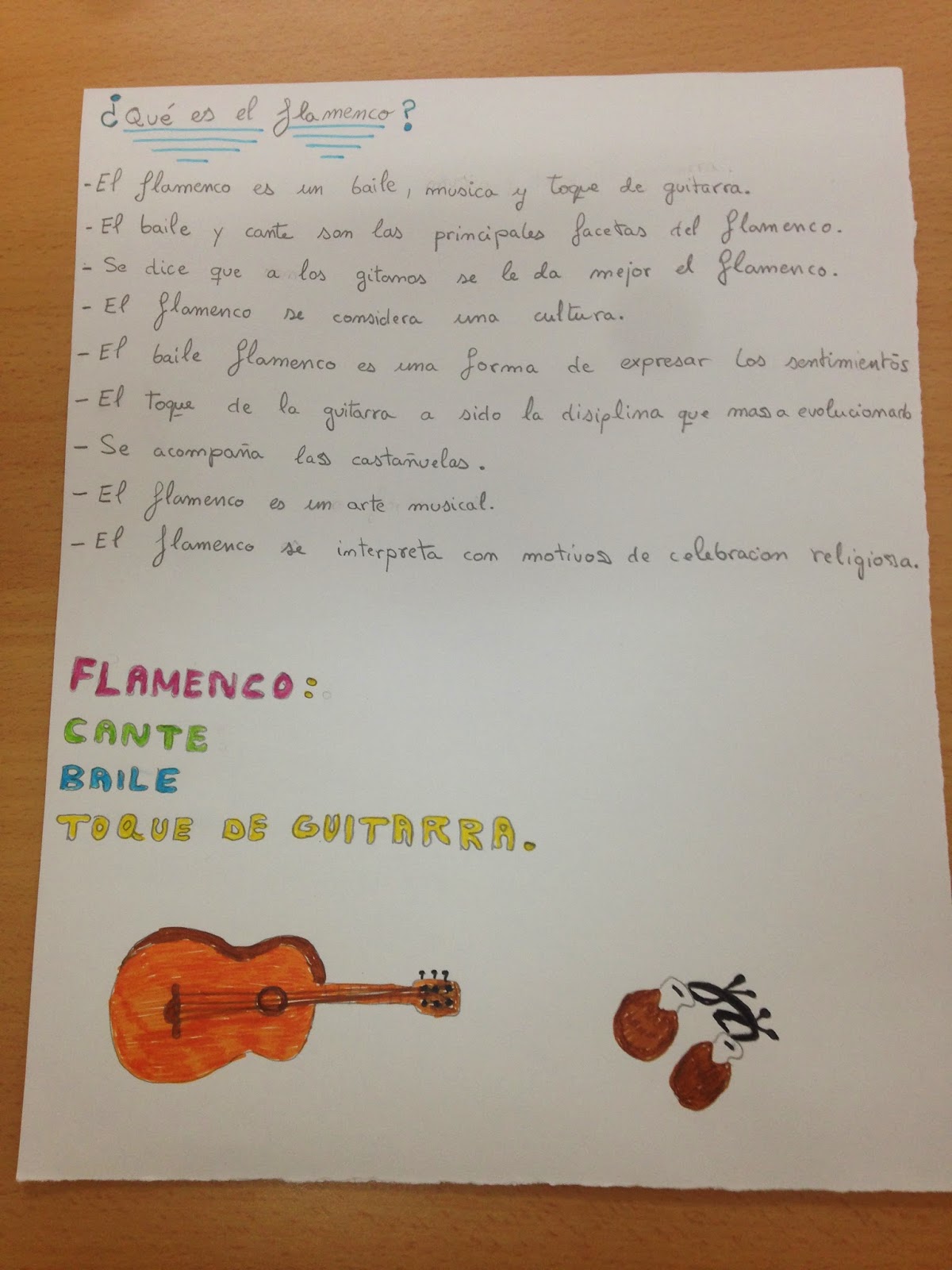 5º PRIMARIA: Día del Flamenco