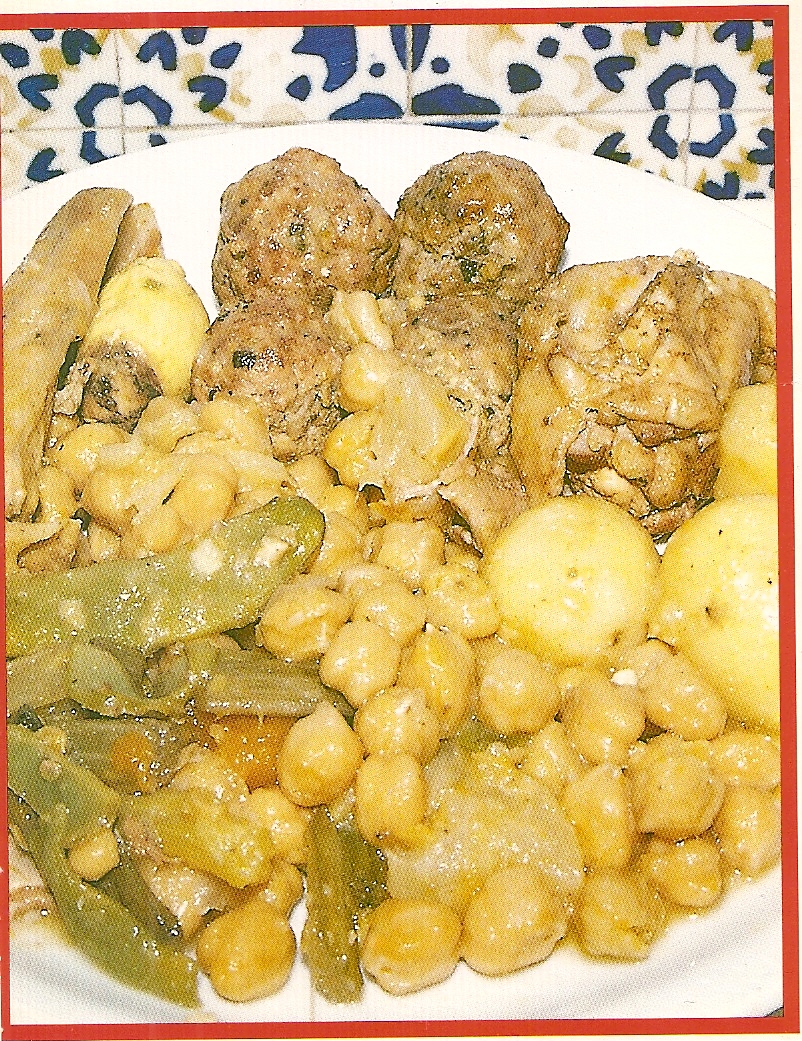 El Maestro: Cocido de pavo con pelotas