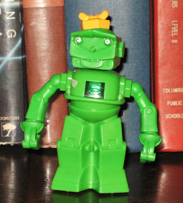 Percy's Fast Food Toy Stories : Green Robots BK