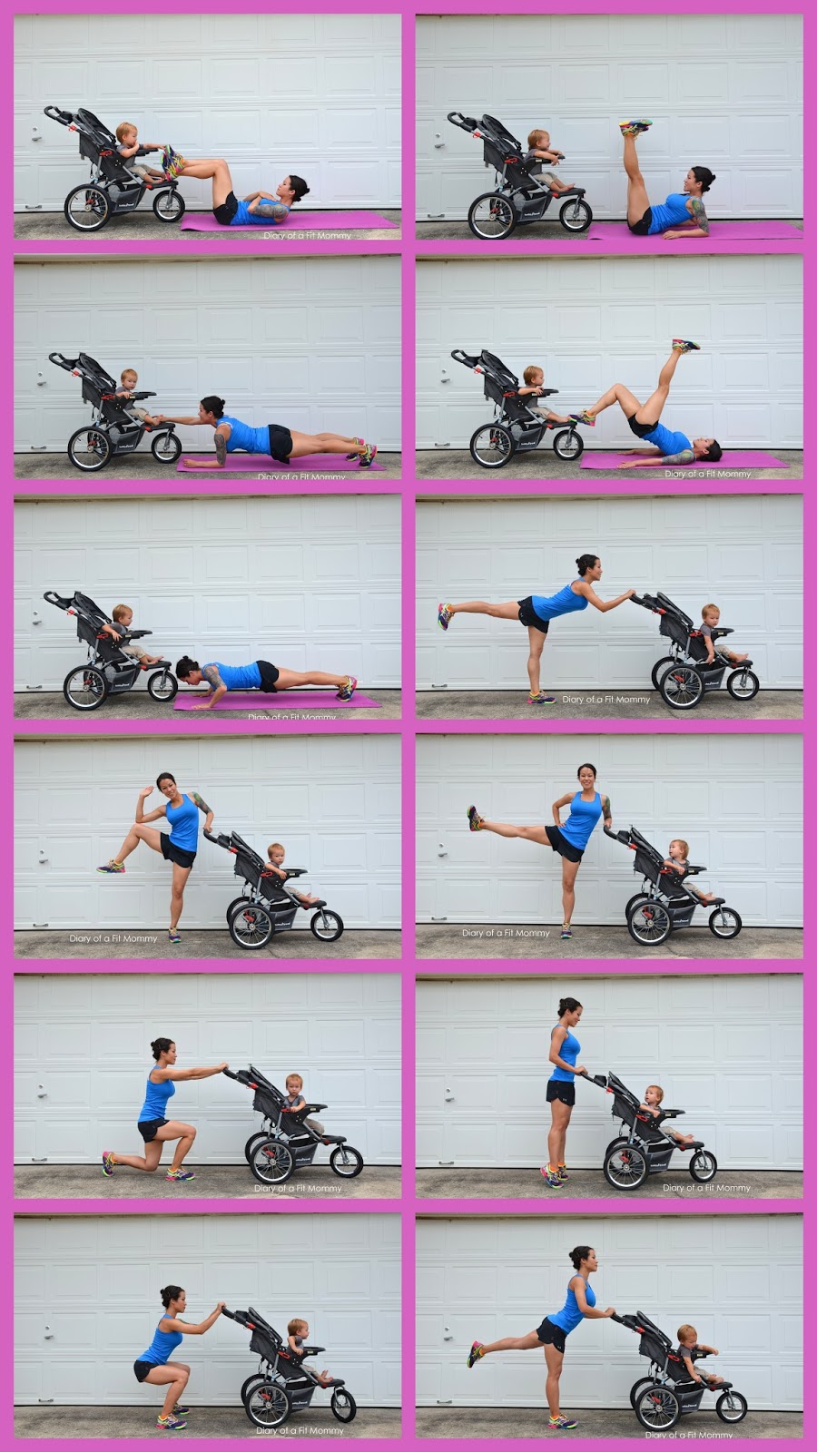 Diary of a Fit Mommy: Mommy & Me Fitness Stroller Workouts