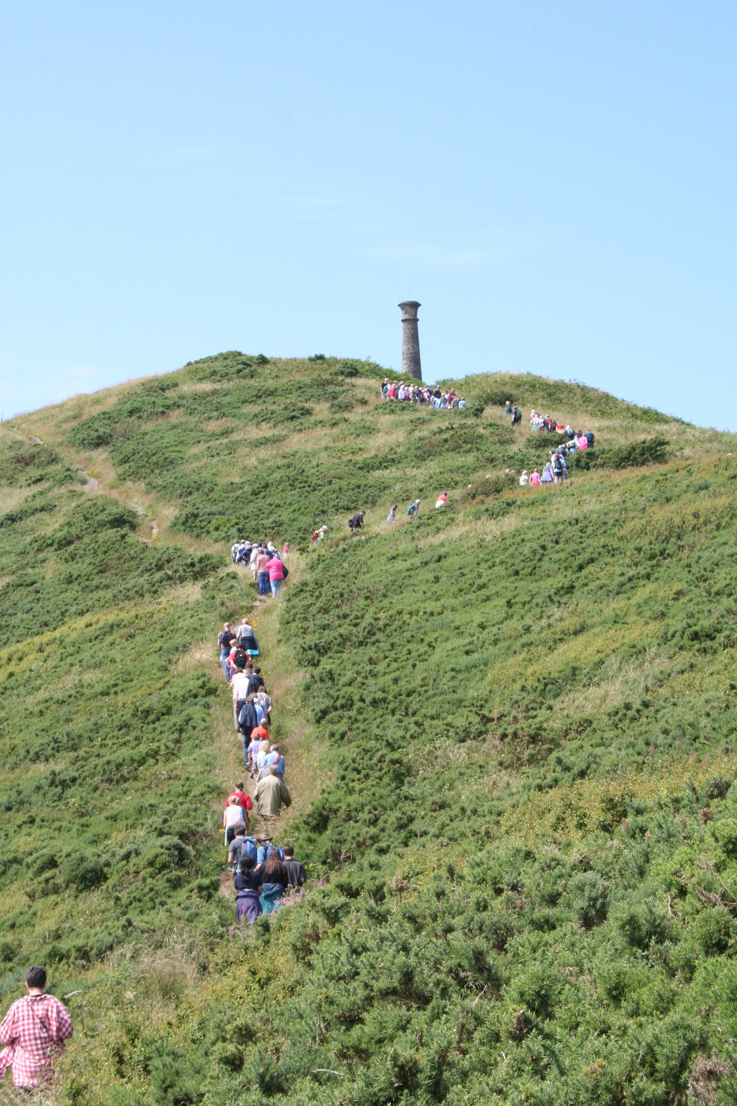 Enthusiasts Explore Pen Dinas Iron Age Fort | Heritage of Wales News