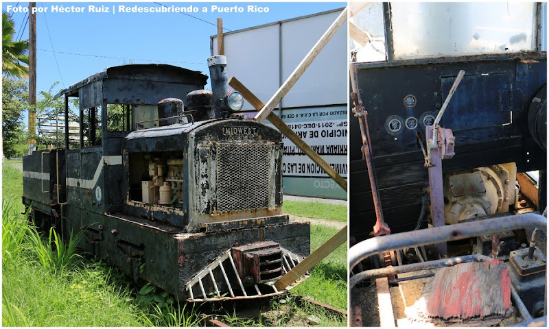 La pequeña Whitcomb del Tren del Sur en Arroyo, Puerto Rico ...