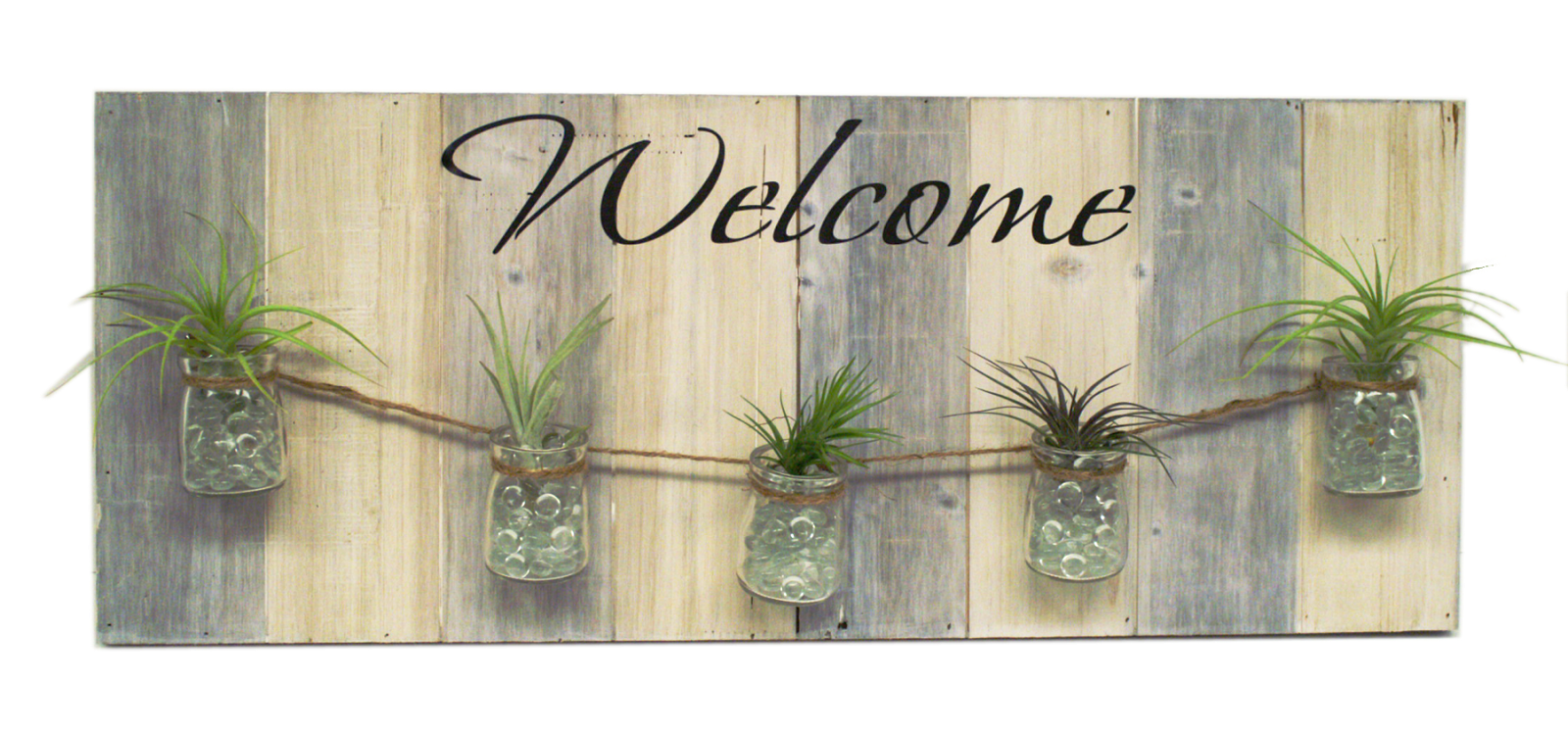 Ben Franklin Crafts and Frame Shop: DIY Air Plant Pallet Welcome Sign