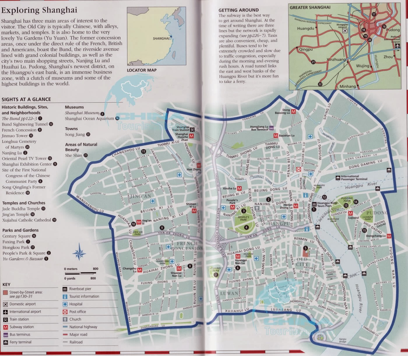 Mapas y planos de Shanghai - Conmimochilacuestas
