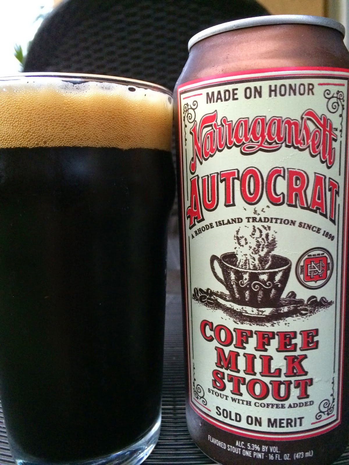 Daily Beer Review: Narragansett Autocrat Coffee Milk Stout
