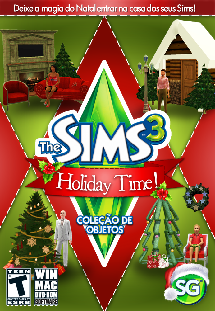 The Sims 3 festa de Natal e Ano Novo | O Mundo Dos Sims