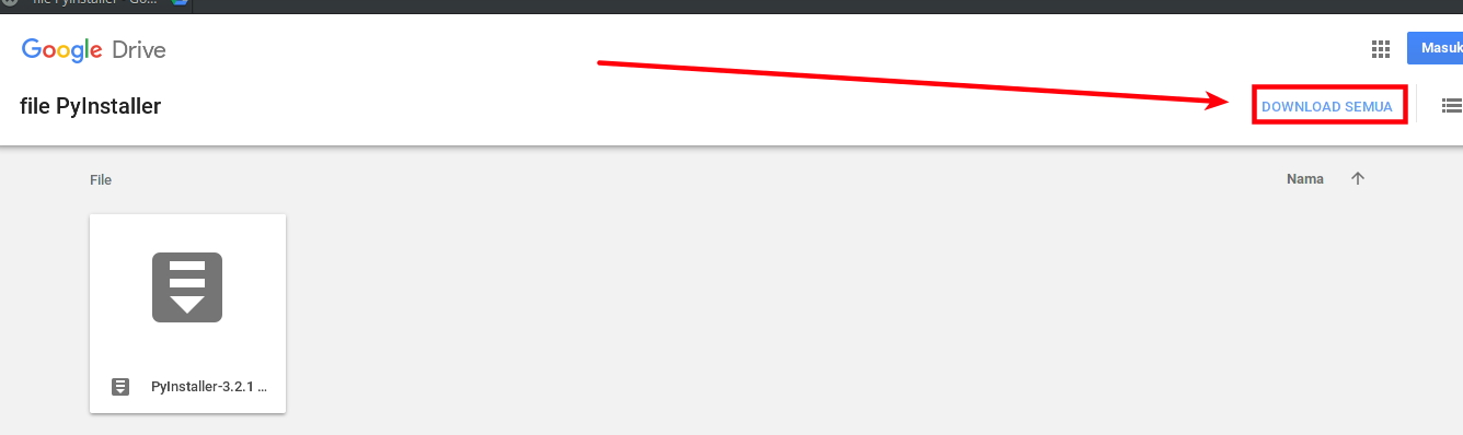 Cara download atau unduh pyinstaller ~ Belajar Python
