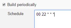 Mastering Test Automation by - Vinod Rane: Schedule a build in Jenkins ...