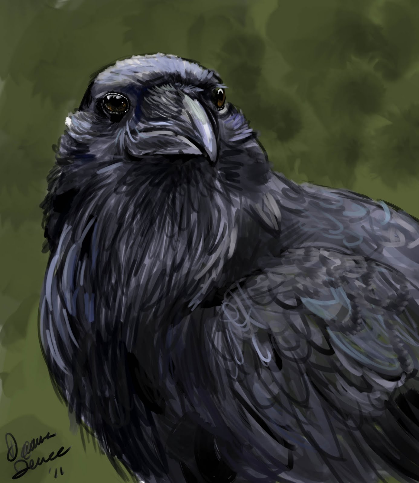De Art Studios: Ravens eyes