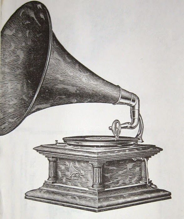 Phonautographist : Columbia BII Disc Graphophone in Oak