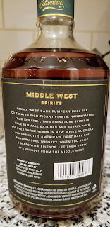 Columbus Bourbon: Middle West Spirits Straight Rye (Pumpernickel ...