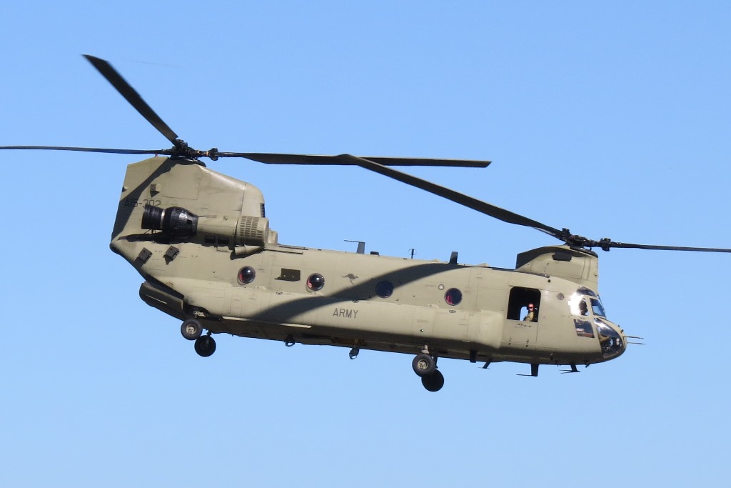 Central Queensland Plane Spotting: Australian Army Boeing CH-47F ...