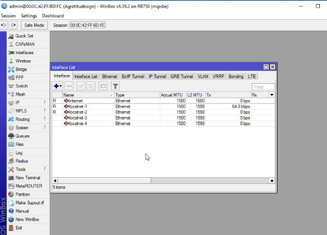 Local Port Interfaces same Network different Subnets and Bridge ...