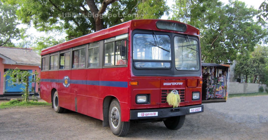 SLTB buses - ශ්‍රී ලංගම බස්: Wesco TATA LP 1210/52 bus from SLTB ...