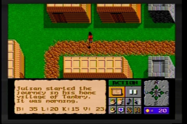 The RPG Consoler: Game #42: The Faery Tale Adventure (Genesis) - A ...