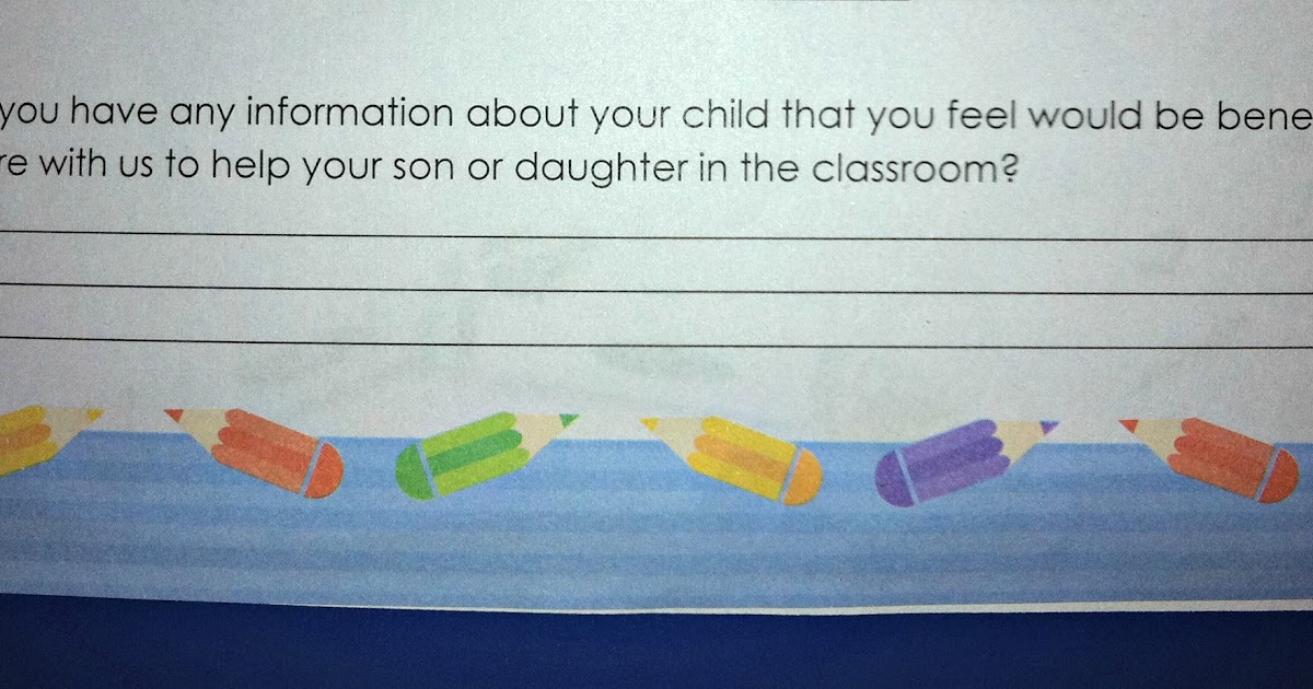 Werdyab Blog: Back-To-School Paperwork