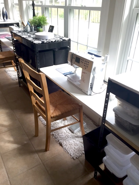 Sew Many Ways...: Workbench Sewing Table...