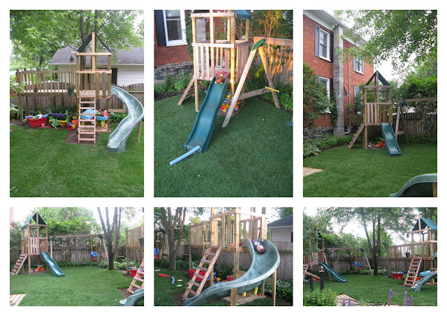 DIY Play Structure - Ideas & Fun! - "Making Montessori Ours"