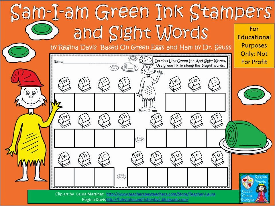 Fairy Tales And Fiction By 2: I Like Sam-I-am!