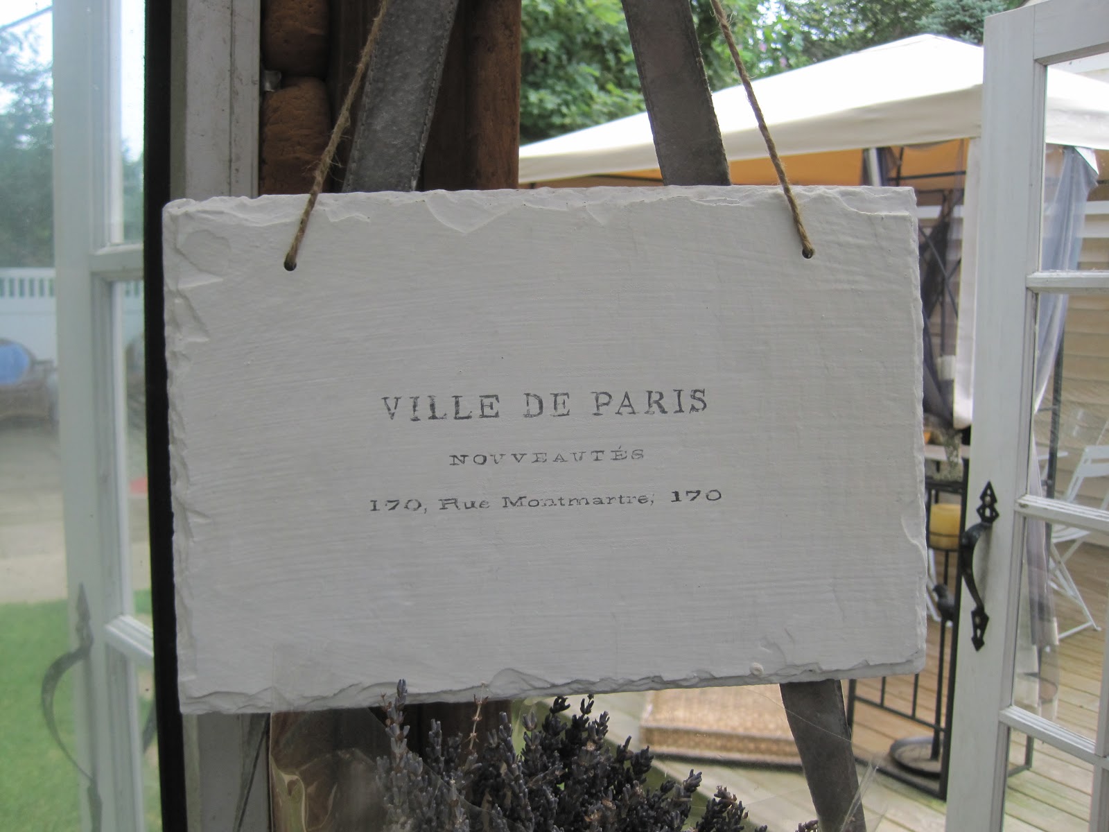 French Address Plaque - Okio B Designs