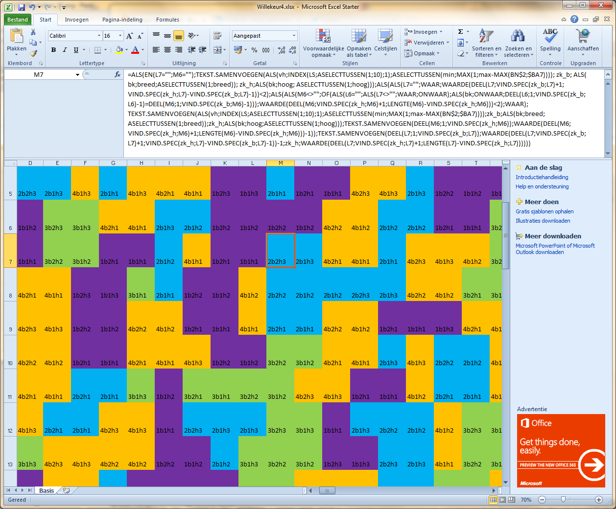 Ik Leer BIM: Random patronen in Revit