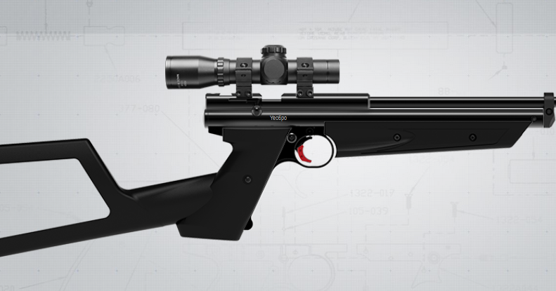 Fieldcraft, Survival, and Security: Crosman 1300KT Customized Pellet ...