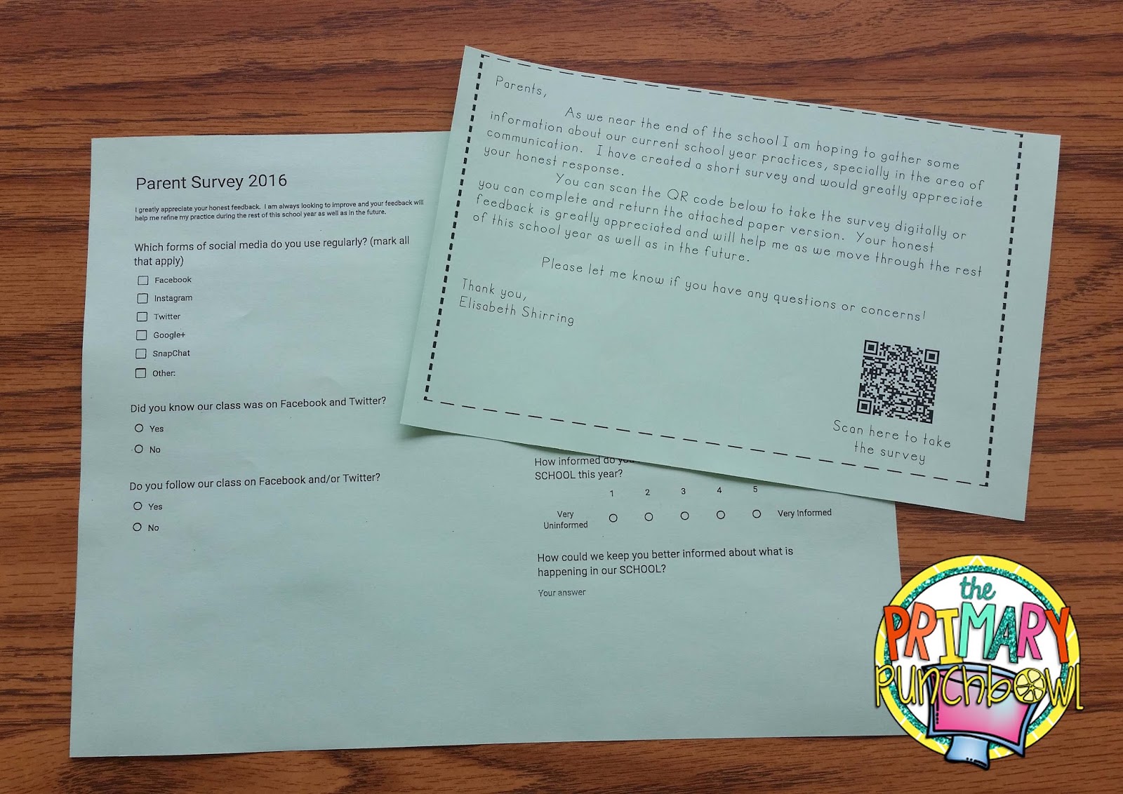 Create a Parent Survey to Encourage Communication and Collect Data ...