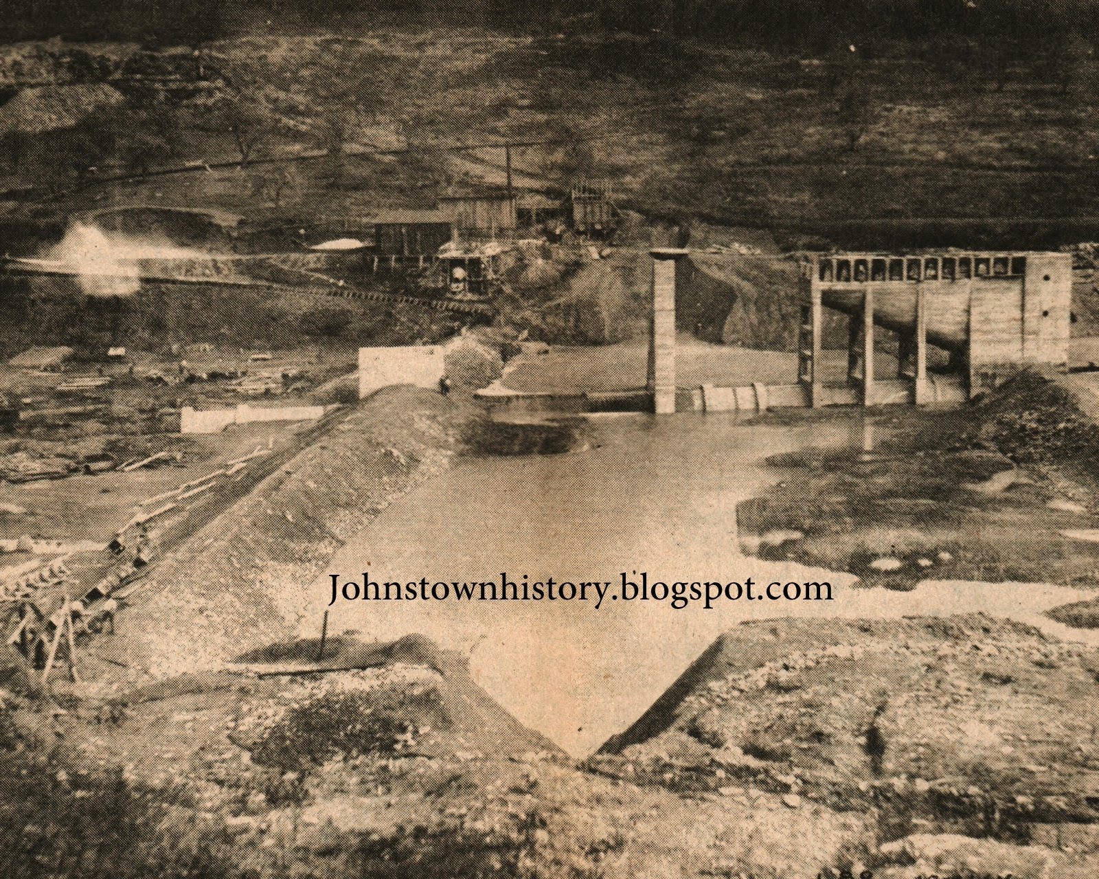 Vintage Johnstown: Laurel Run Dam