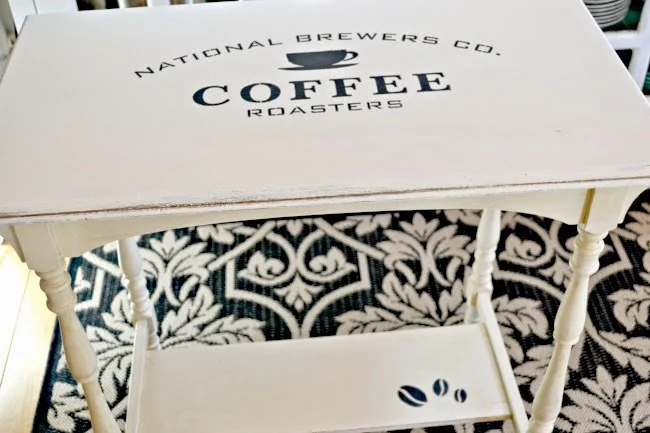 Make a Coffee Bar Table