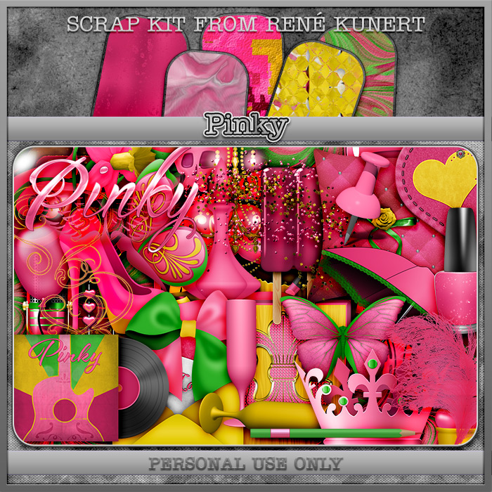 Kiya Designs: PTU "Fragile Dolls - Pinky"