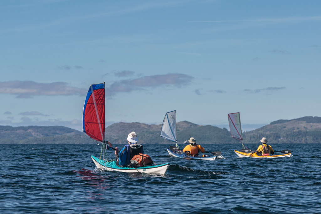 Sea kayaking with seakayakphoto.com: Flat Earth Kayak Sails Trade Wind ...