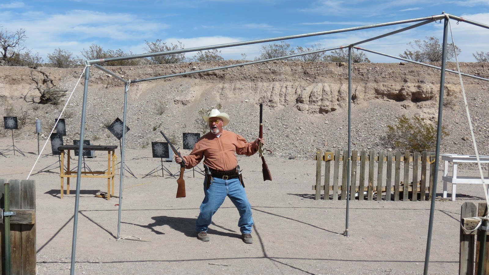 A view from the road, 2018!: Cowboy Shoot!