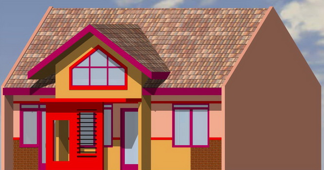 rumahku-1: desain minimalis rumah type 63/120