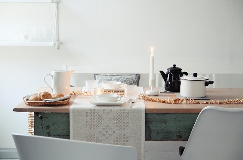 my scandinavian home: A cosy and warm Finnish table setting