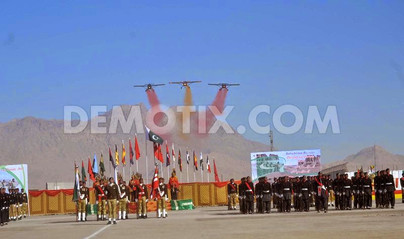 Balochistan Times : In Pictures: Passing out parade of Balochistan recruits